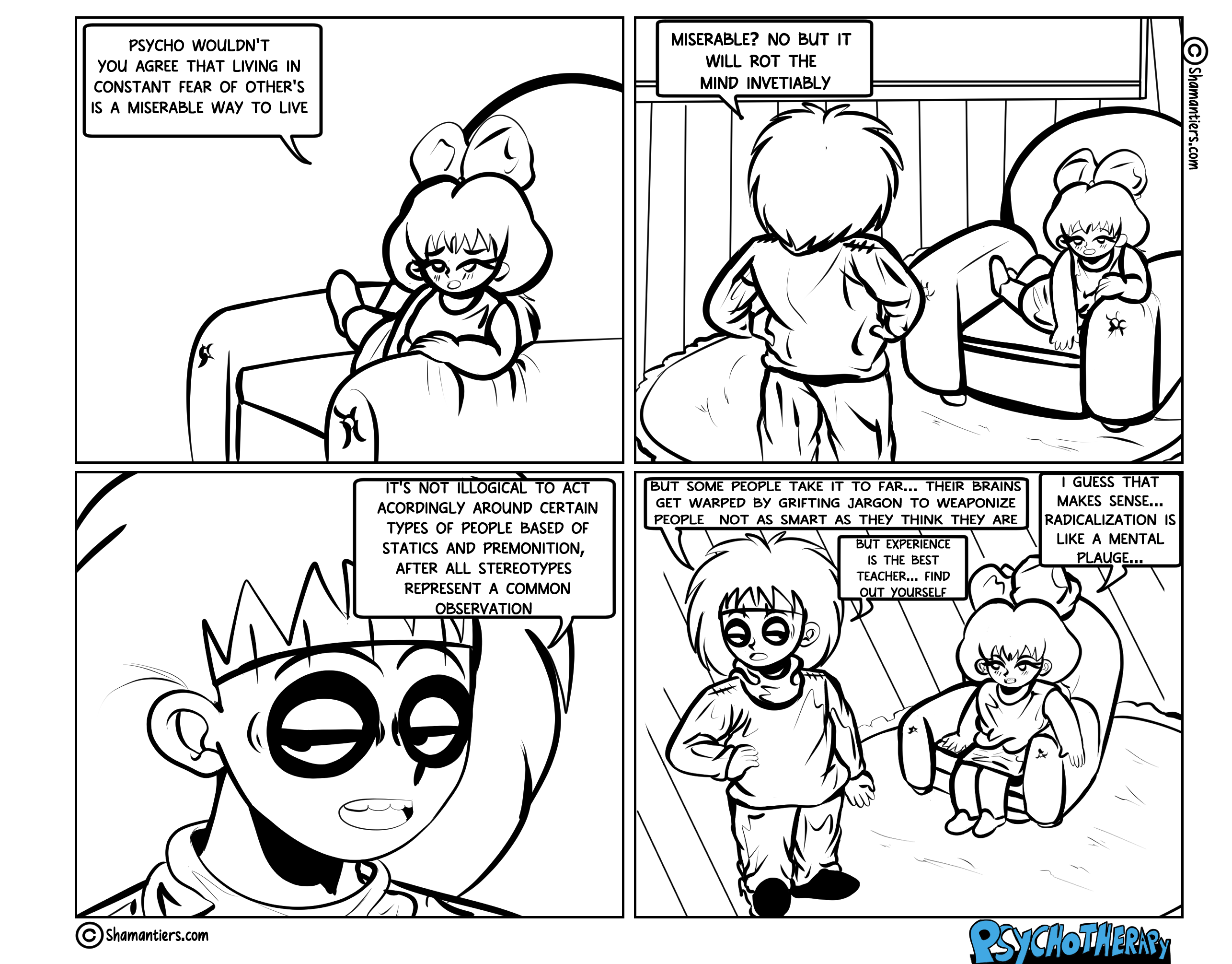 PsychoTherapyComics – Shamantiers.com