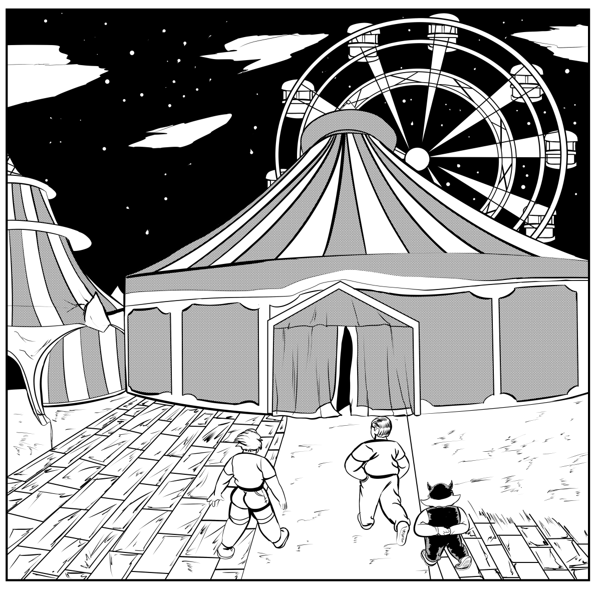 Carnival Sketch – Shamantiers.com